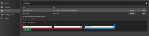 Cube World MyAdmin | NITRADO