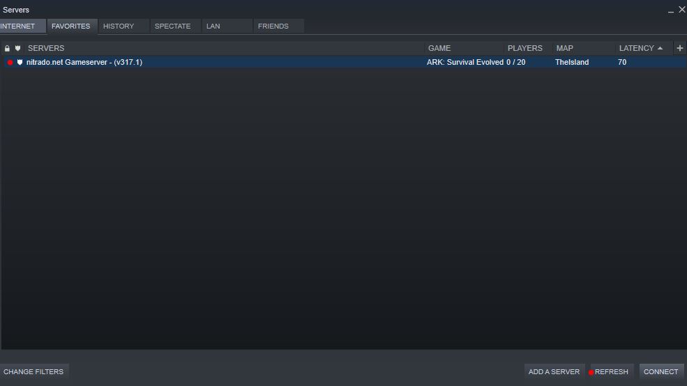 Connect to an ARK: Survival Evolved server | NITRADO