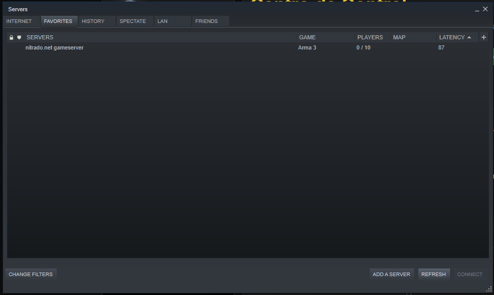 Connect to an ArmA 3 Server | NITRADO