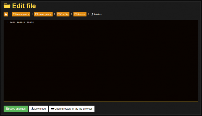 Become an Admin in Insurgency 2014 | NITRADO