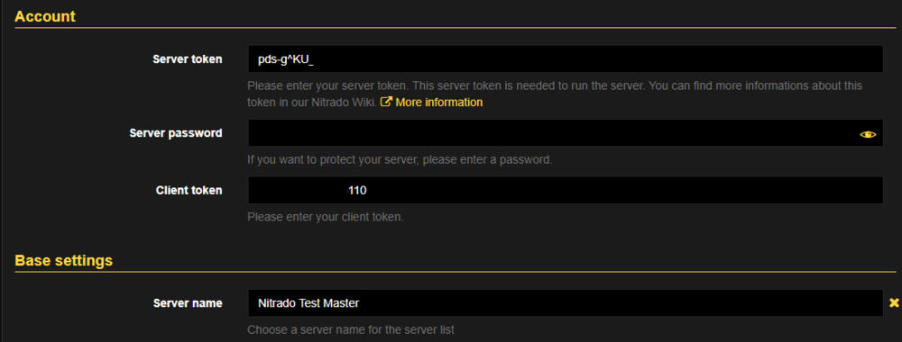 How to Create a token for a first time server setup. | NITRADO