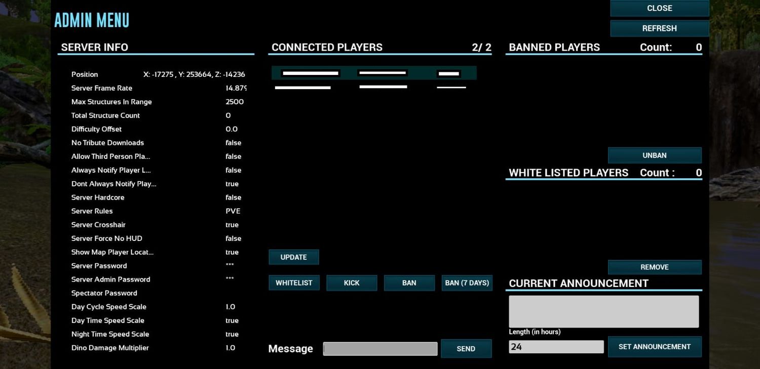 Admin Commands and God Console (ARK: Survival Evolved Mobile) | NITRADO