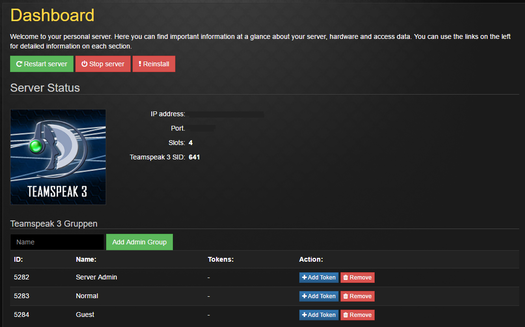 Teamspeak 3 | NITRADO