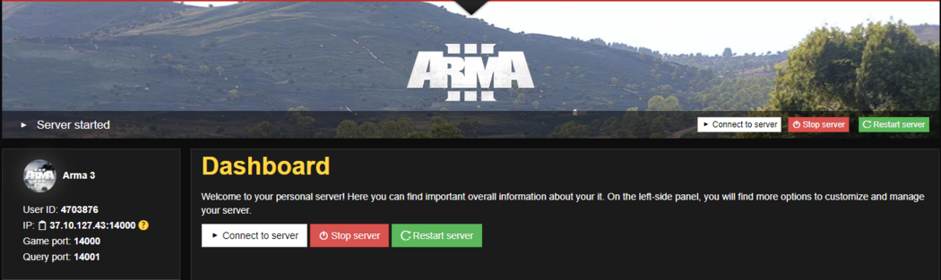 Connect to an ArmA 3 Server | NITRADO